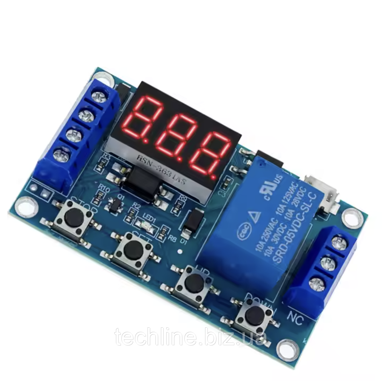 Модуль реле времени HCW-M421 6-12 В с дисплеем и программируемыми ...