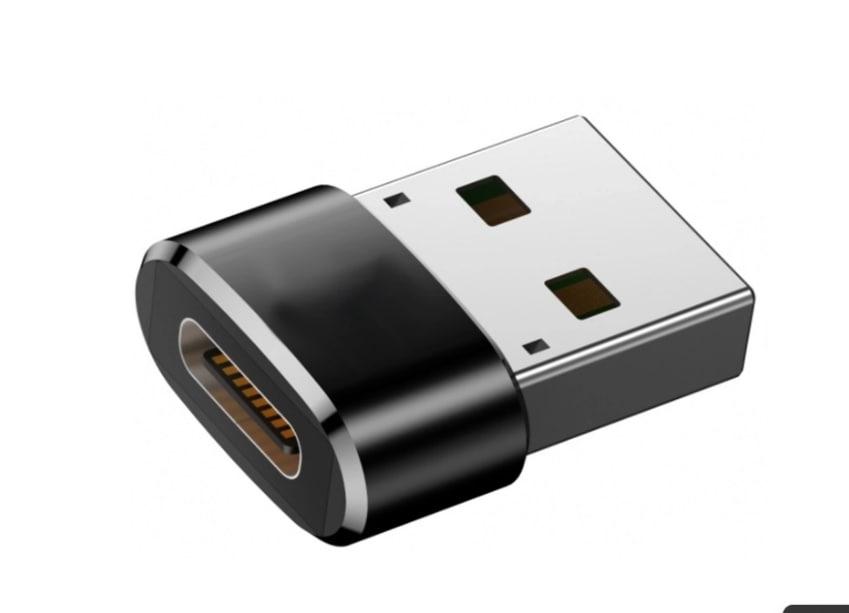 Адаптер Baseus Type C Female To Usb Male продаж ціна у Києві Кабелі