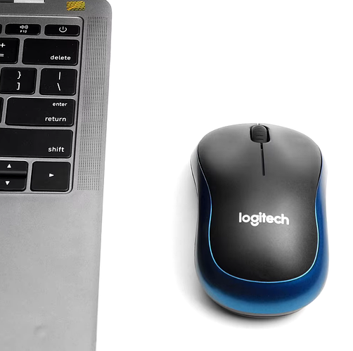 Мышь беспроводная Wireless Logitech M185 Blue, цена: 283.50 ₴, купить на Prom.ua
