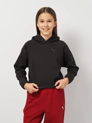 Подростковое худи для девочки Puma Motion Cat Hoodie 67653701 158-164 ...
