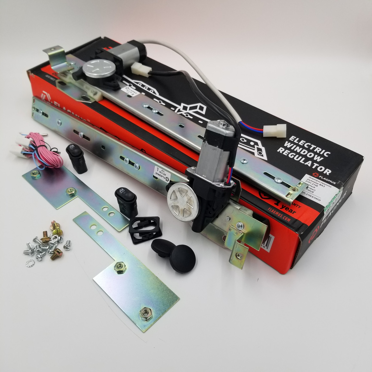 Електростеклопідйомник ВАЗ 2101, 2103, 2106 (повний комплект) FLAGMUS Чехія (ID#2497878010 ...