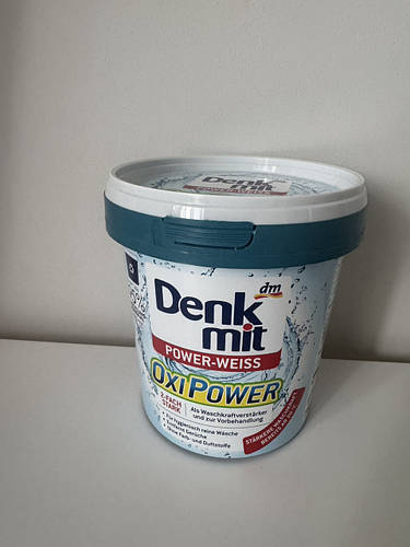 Denk mit кисневий плямовивідник для білих речей 750грам Ніімеччина денк ...
