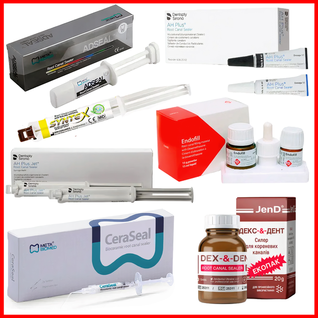 Постійне пломбування (силери) . Товари та послуги компанії "INNO DENT"