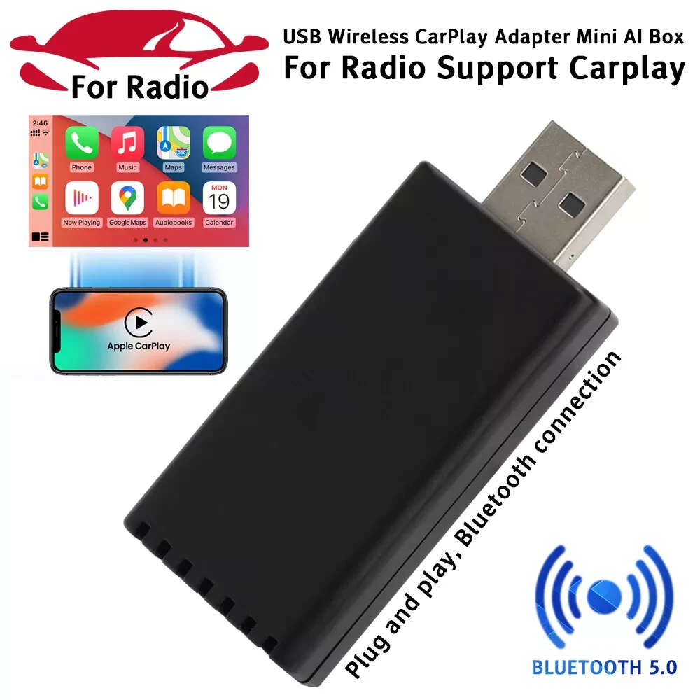 Бездротовий адаптер CarPlay USB для iOS Apple сумісний із MIB RCD360 ...