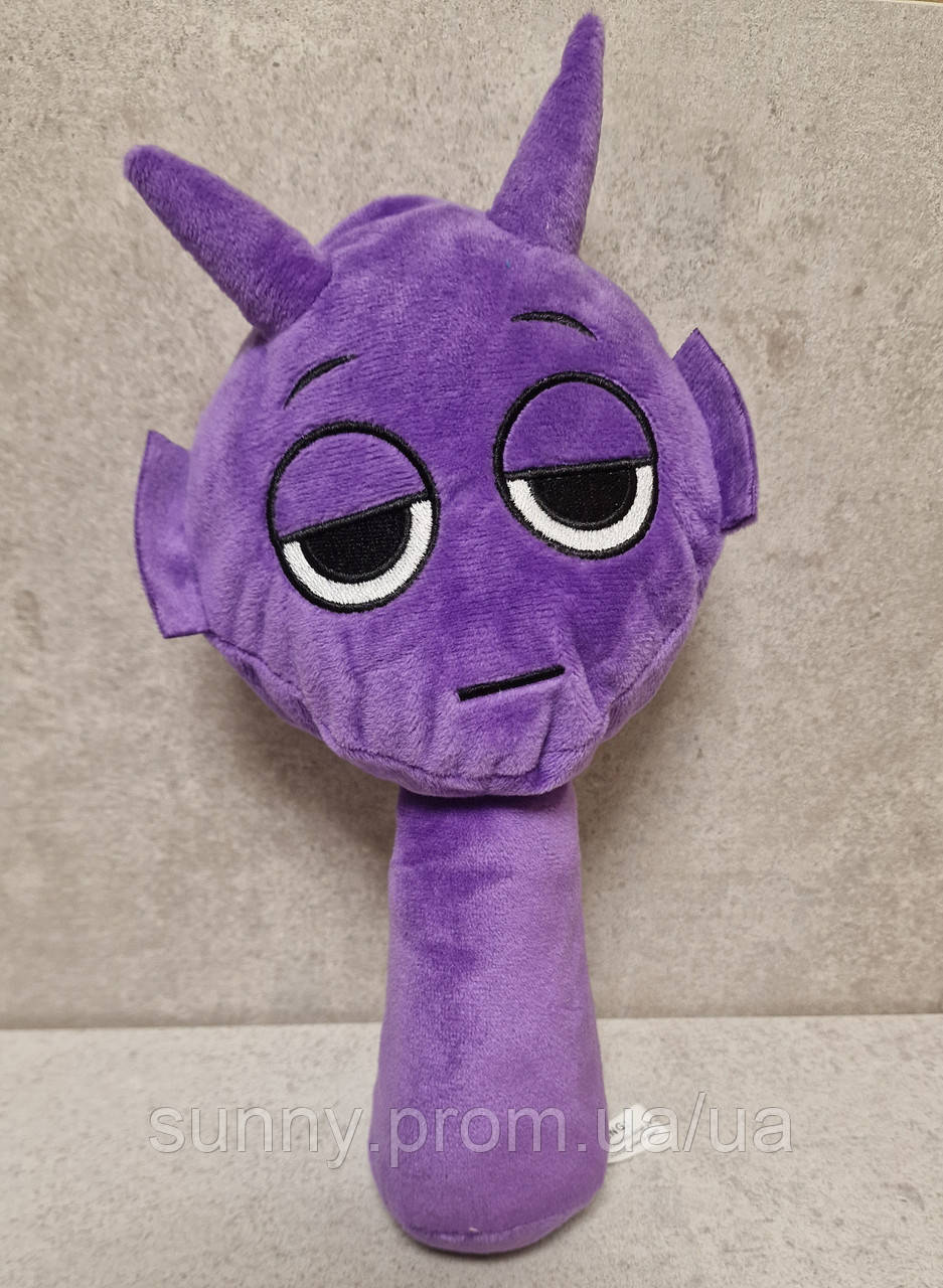 Дарпл Спрунки Durpl гра Sprunki Incredibox toy 25 см Фіолетовий м'яка ...