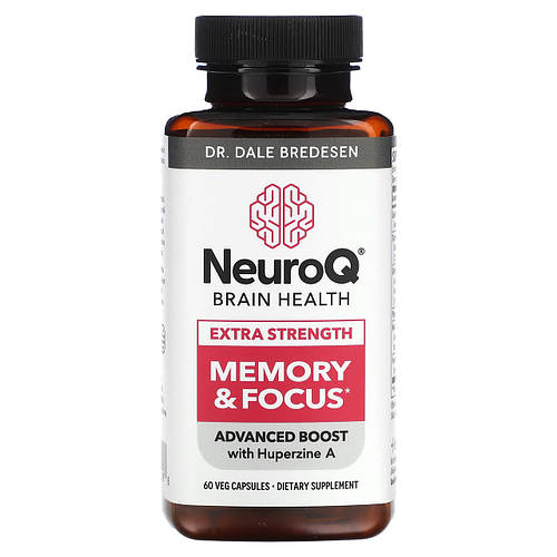 LifeSeasons, NeuroQ Brain Health, Memory & Focus, Extra Strength, 60 ...