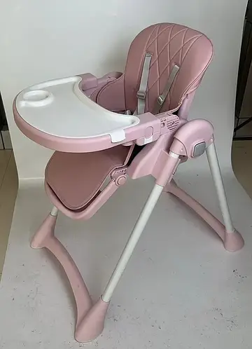 Класичний пластиковий стільчик для годування для дівчинки Toti (Т-31744 ...