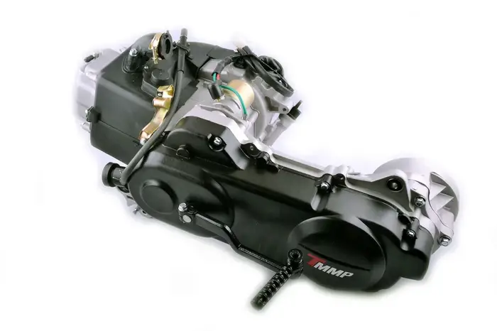 Двигун 4T GY6 80cc (139QMB, довгий) (10 колесо, під 2 амортизатори) EVO до скутера (ID ...