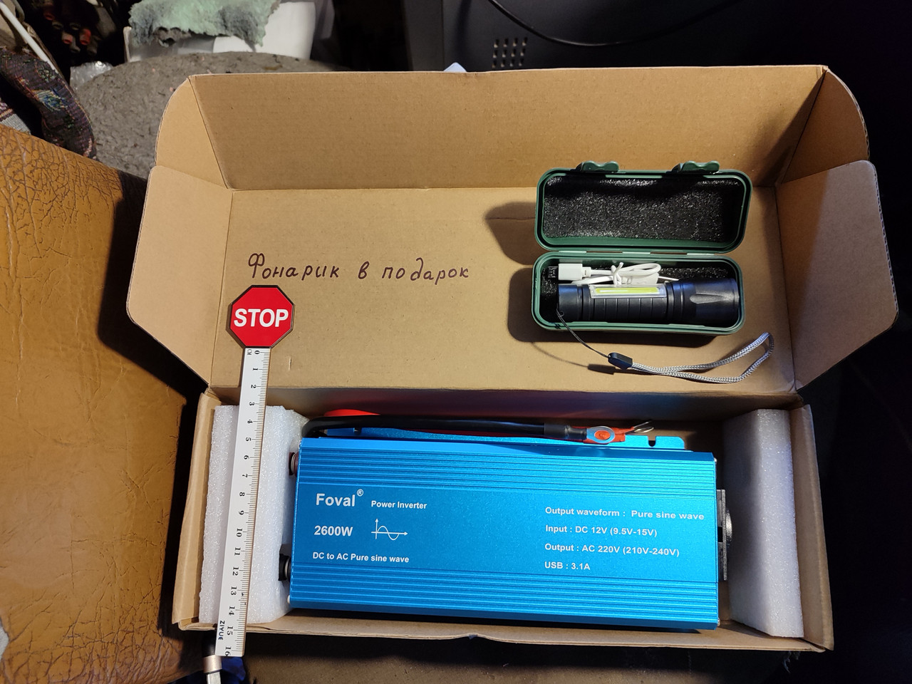 Foval 2600w чистый синус, Инвертор с чистым синусом, Преобразователь ...