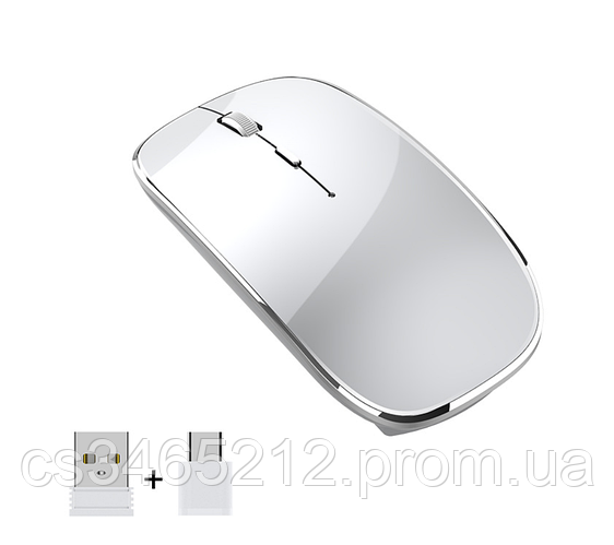 Беспроводная Bluetooth мышь Wireless ABL-M3 USB Type-C 2.4G, компьютерная мышь для макбука (ID ...