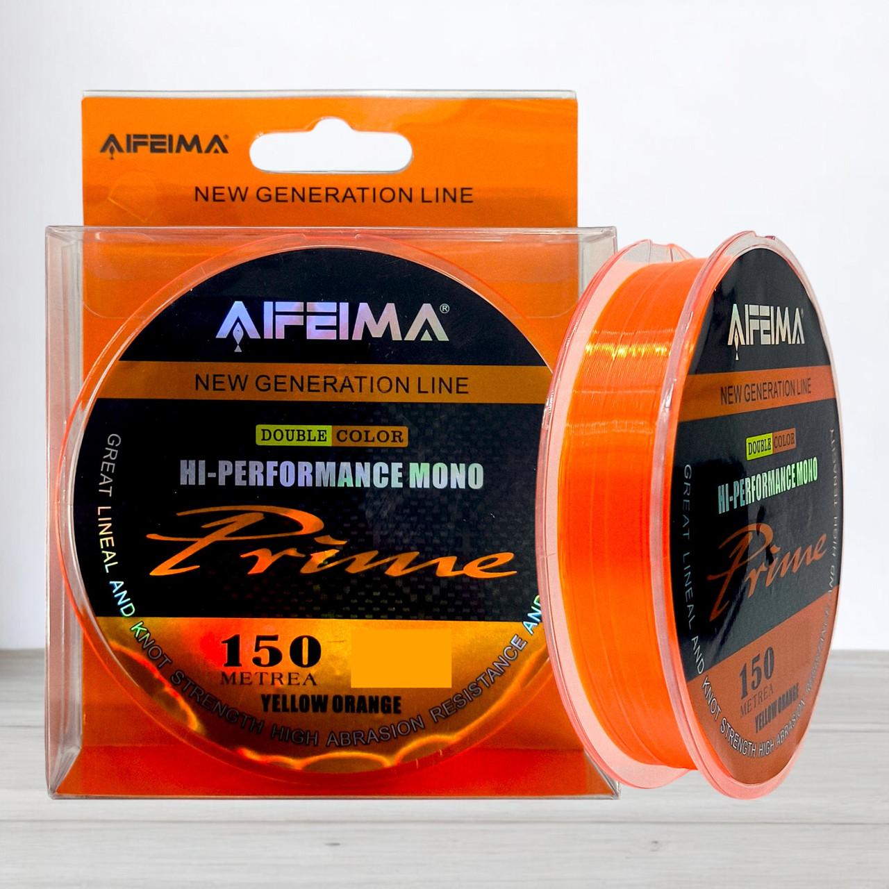 Волосінь Feima Prime Fluo Orange, 150м, 0,20мм (Волосінь універсальна) (ID#2501393642), ціна: 72 ...