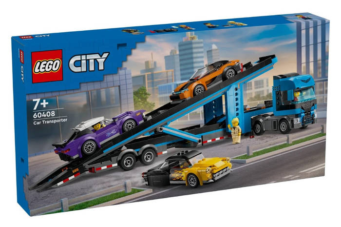 LEGO Конструктор City Вантажівка-транспортер зі спортивними авто (ID ...