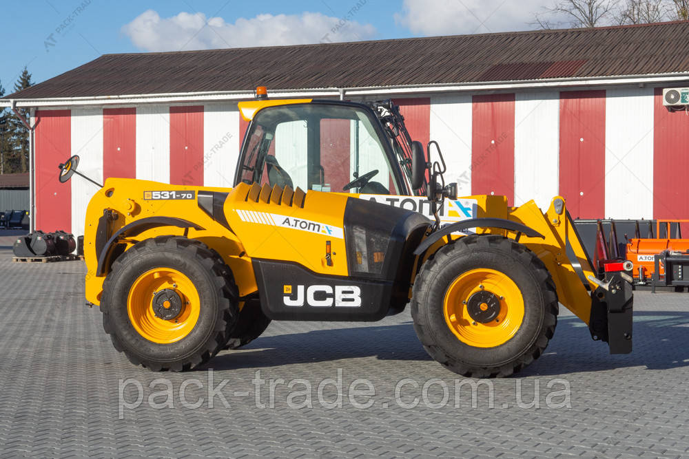 Телескопічний навантажувач JCB 531-70 2021 р. 55 кВт. 1524 м/г., №4958 ...