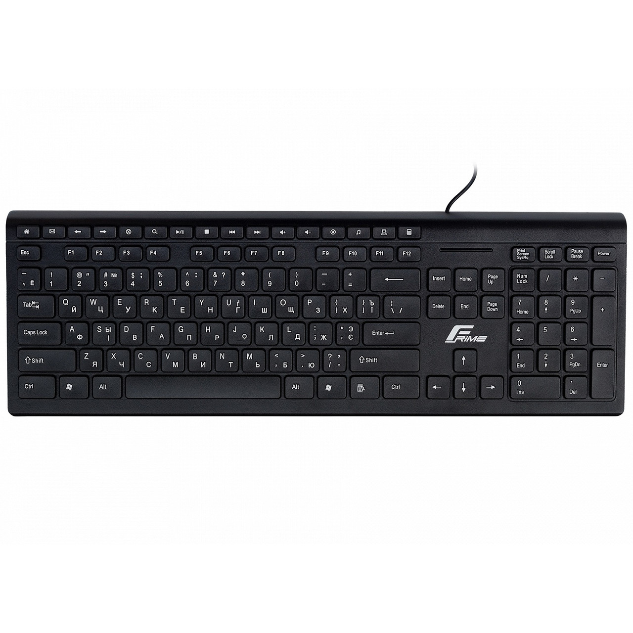 Клавиатура Frime Choco Keyboard Black USB (FKBB0223) TT (ID#2543544024 ...