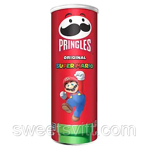 Чипси Pringles Super Mario Original 165 г купити за найкращою ціною в ...