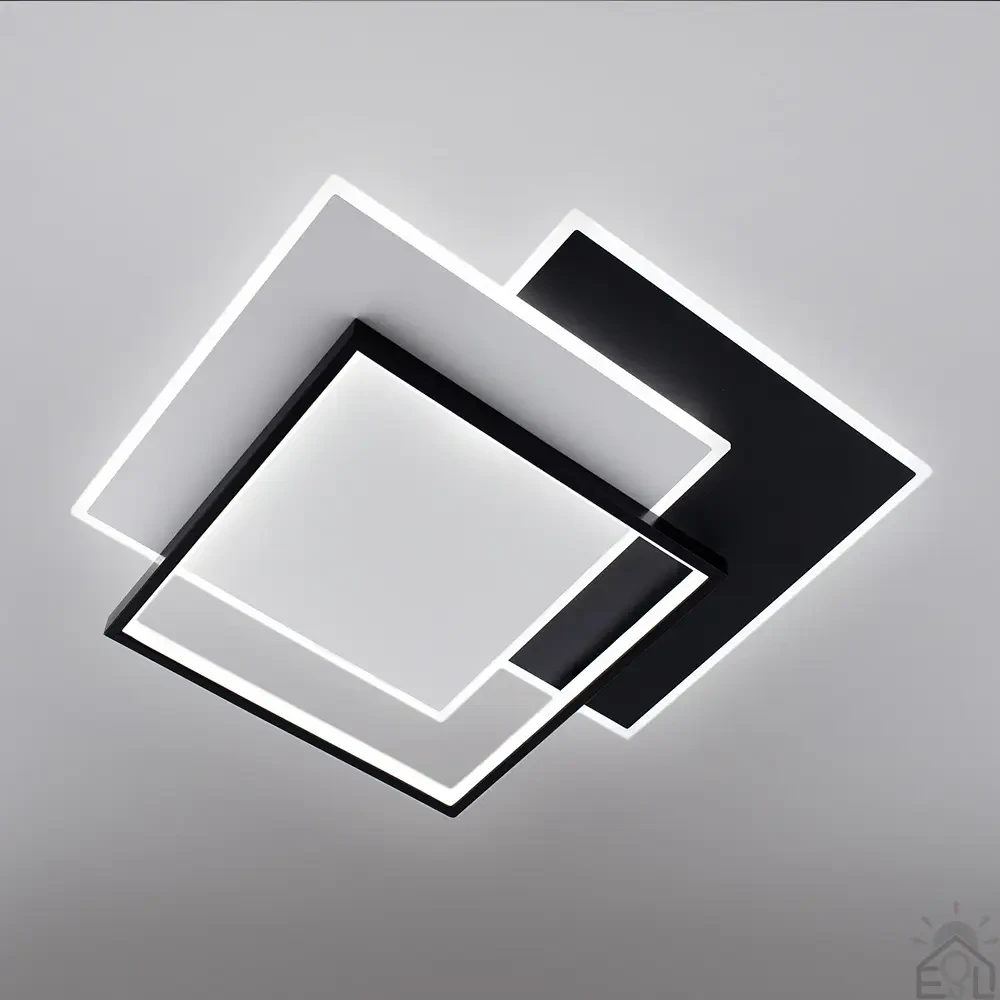 Люстра керована світлодіодна VEGA TRIPLE 3S 70Вт біло-чорна Esllse ...