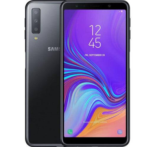 Смартфон Samsung Galaxy A7 2018 (A750F) 4/64Gb Black, 2 SIM 6" Super AMOLED Exynos 7885 NFC 3300 ...