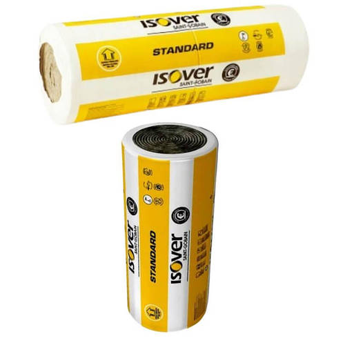 Минеральная вата Isover Roll 42, 50+50 мм (18 м²) 2х1200х7500 (ID ...