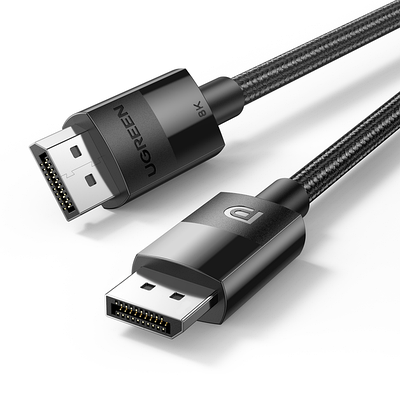 Кабель DisplayPort 8K Ugreen DP114 DP1.4 Male to Male Plastic Case ...