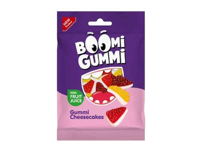 Цукерка желейна Boomi Gummi 70г Cheesecake (ID#2505014113), ціна: 49 ...