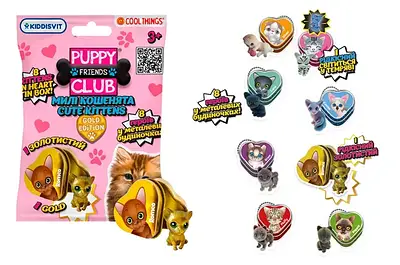 Фігурка сюрприз "милі кошенята" Cool Things, колекційна серія Puppy ...