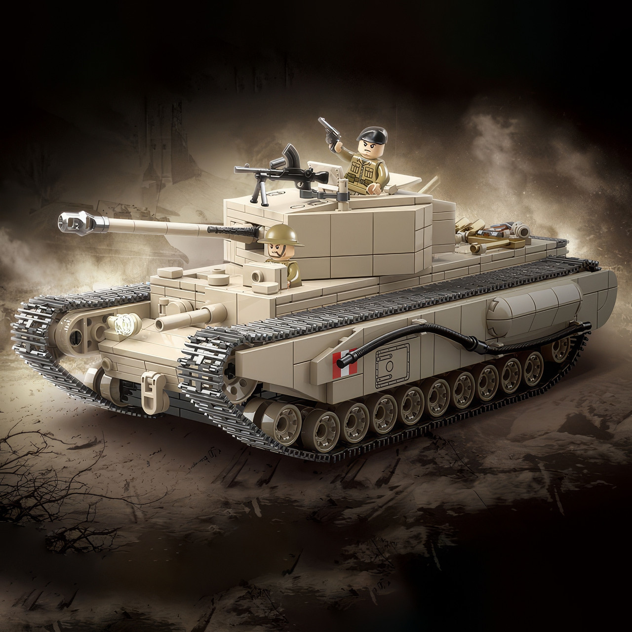 Конструктор Quan Guan Танк Churchill (1031 деталь). (ID ...