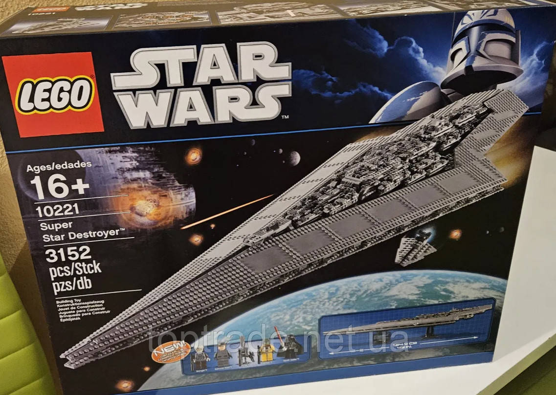 Конструктор Lego 10221 Star Wars Super Star Destroyer Супер руйнівник ...
