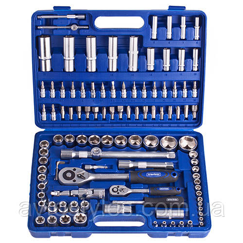 Werker. Универсальный набор инструмента 1/4" & 1/2", 108 предм. (6 гран ...