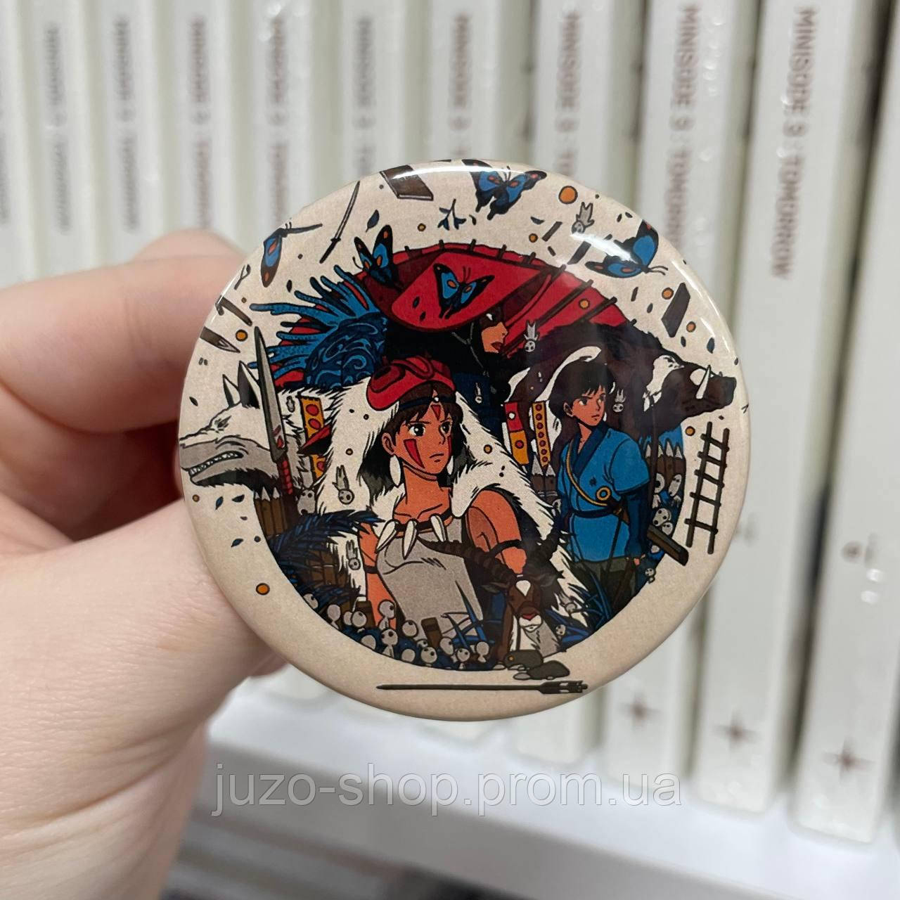 Значок Принцеса Мононоке / Princess Mononoke, ціна: 35 ₴, купити на Prom.ua