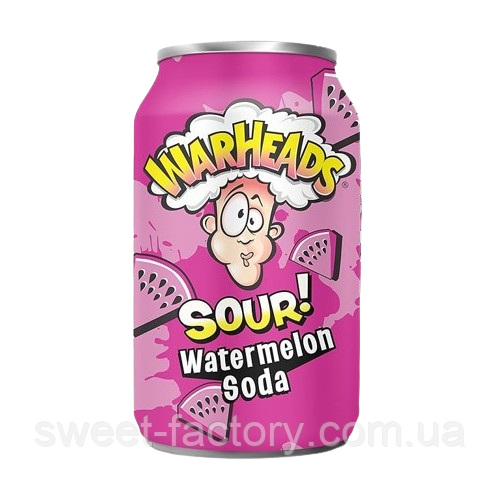 Газований напій WarHeads Sour Watermelon Soda 330ml: продаж, ціна у ...