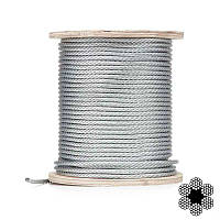 Трос стальной Apro 5 мм х 100 м DIN 3060 (WR-G5) (100 шт.), цена: 2000 ₴, купить на Prom.ua