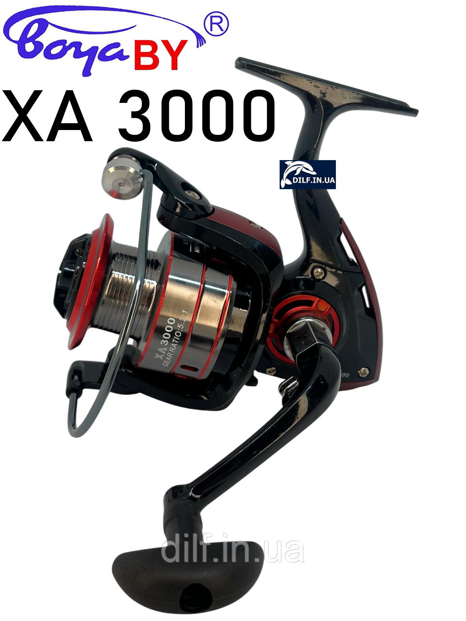 Котушка Boya By XA 3000 (6+1 BB 5.2:1) спінінгова (ID#2508479634), ціна: 380 ₴, купити на Prom.ua