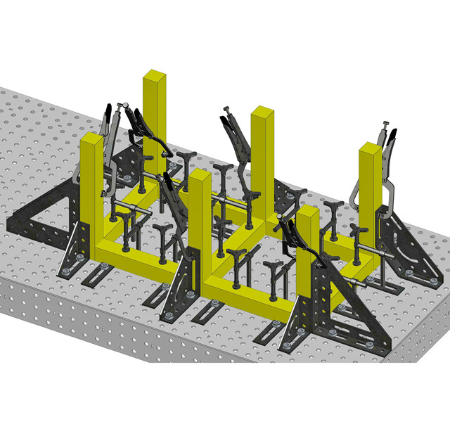 Оснащення для зварювальних столів MODUL в Самар від компанії "WEISER 3D ...