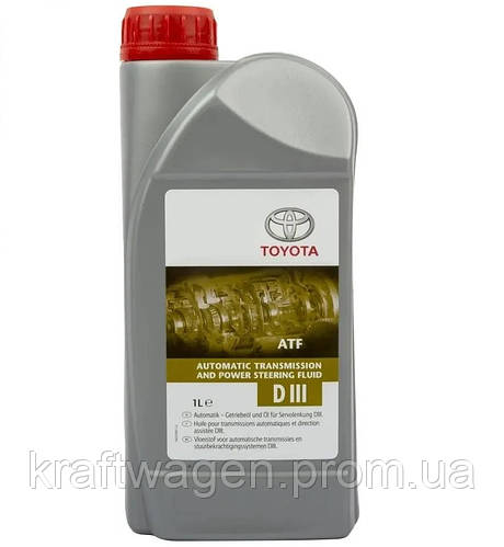 Трансмісійне масло TOYOTA ATF Dexron III 1л (08886-80506), ціна: 449 ...