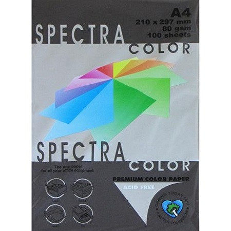 Папір Spectra Color А4 80г/м2 100арк., чорний 401 купити в Terline