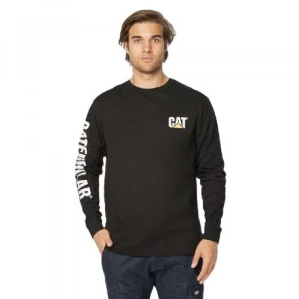 Кофта Caterpillar Trademark Banner Longsleeve Black S (1103-1510034-016 ...