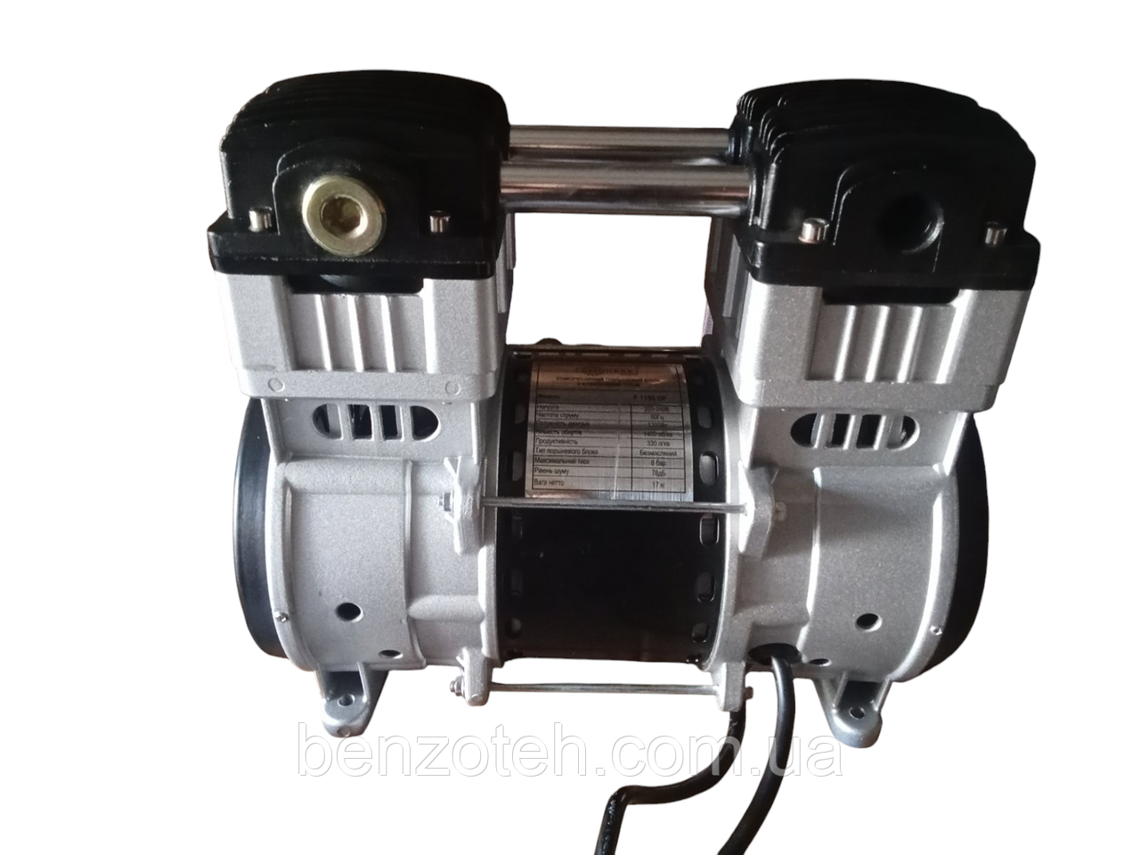 Компресорна безолійна головка Odwerk P1190 OF (вхід 330 л/хв, / вихід ...