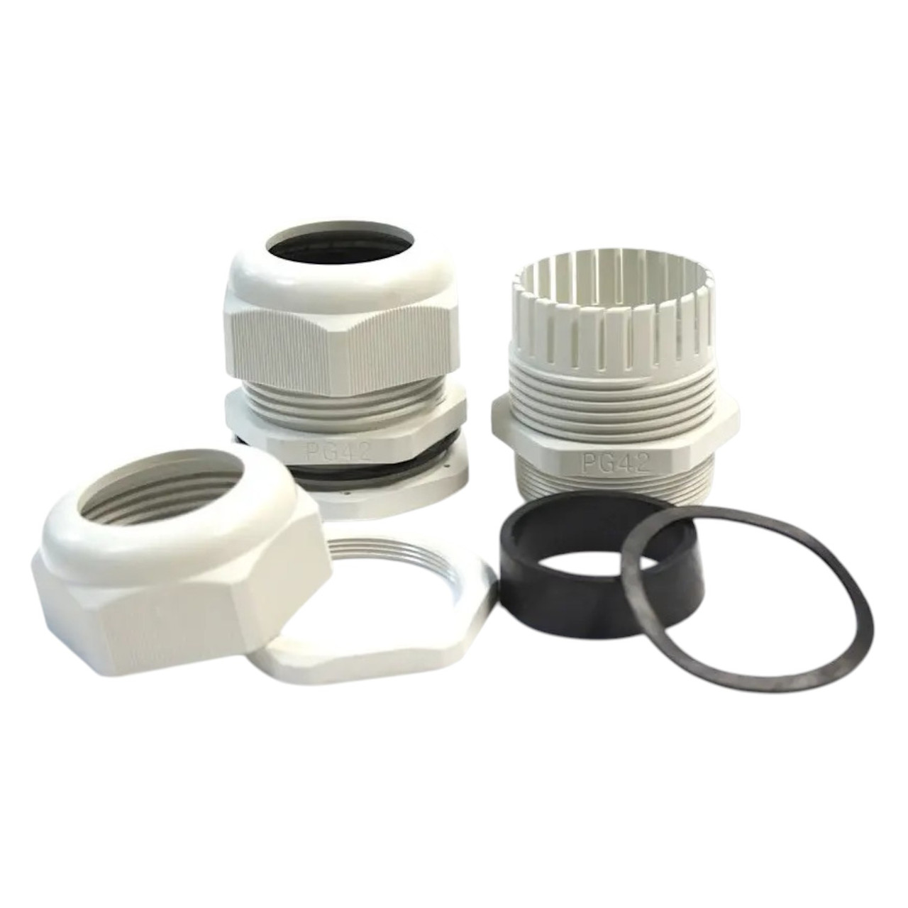 PG-42 кабельні гланди сальник IP68 гермоввод для щитка з контргайкою та ...