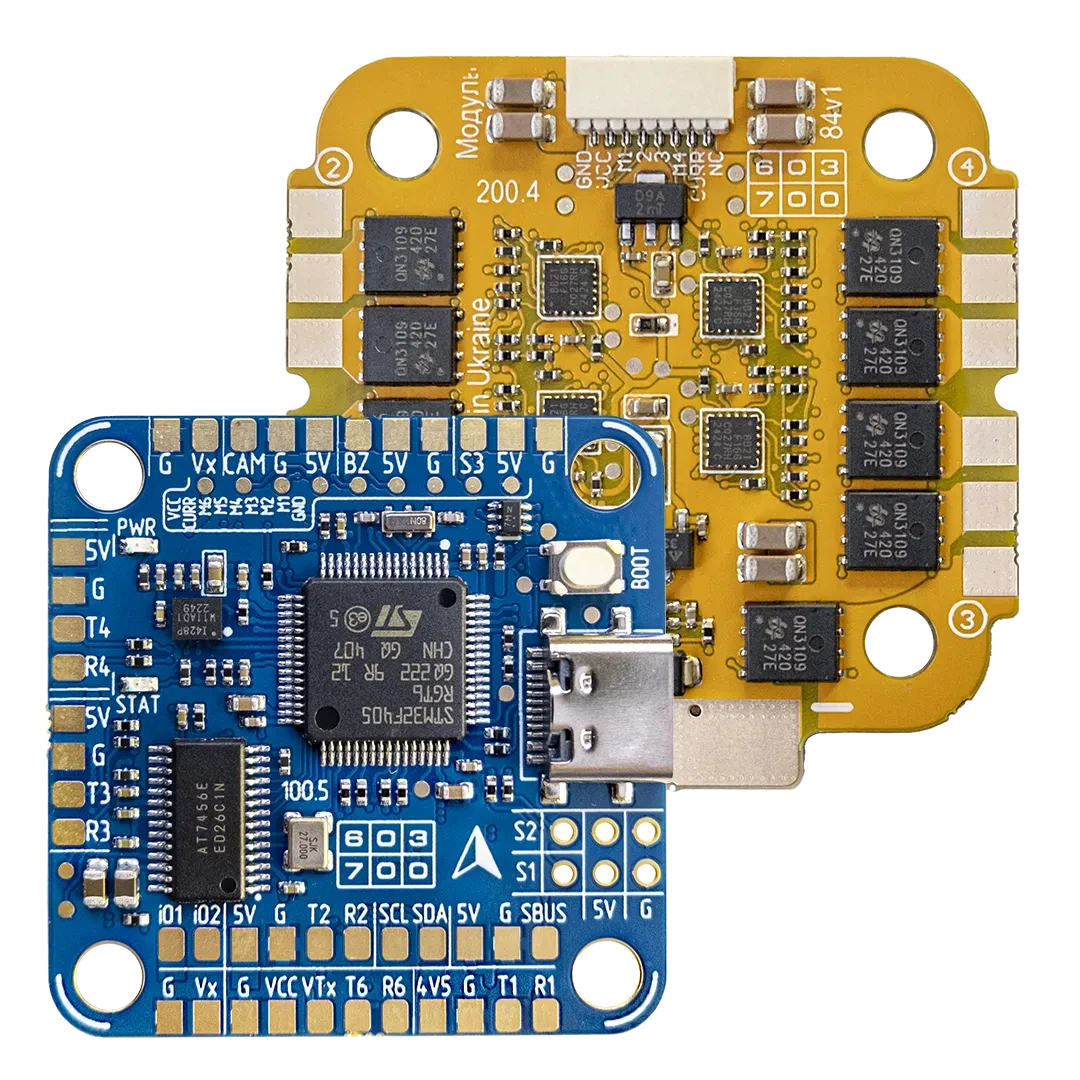 Стек "Галичина V2" F405 + 55A 30x30 FC&ESC Stack (ID ...