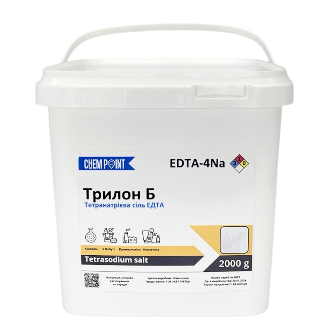 Трилон Б (Тетранатриевая соль ЭДТА) 2 кг (ID#2507987423), цена: 500 ...