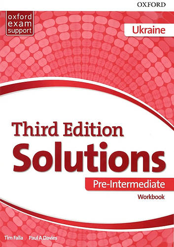 Solutions Pre-Intermediate Workbook (3rd edition) тетрадь (ID#2513338345), цена: 250 ₴, купить ...