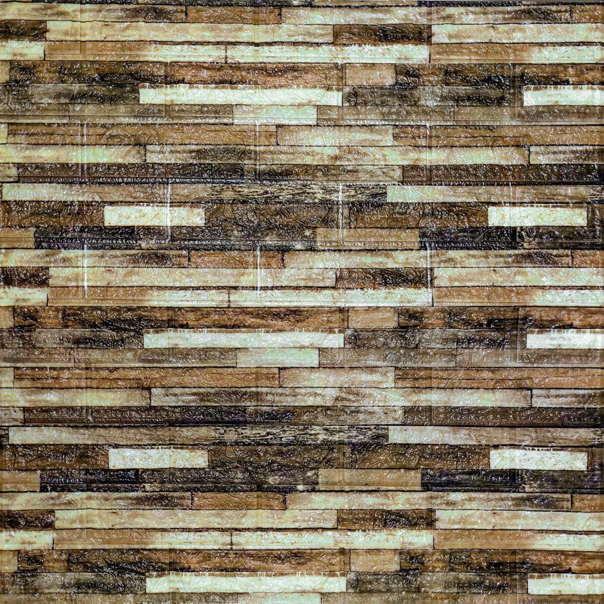 Самоклеющаяся декоративная 3D панель под кирпич микс 700x770x6мм (343) SW-00000890 -UKMarket ...