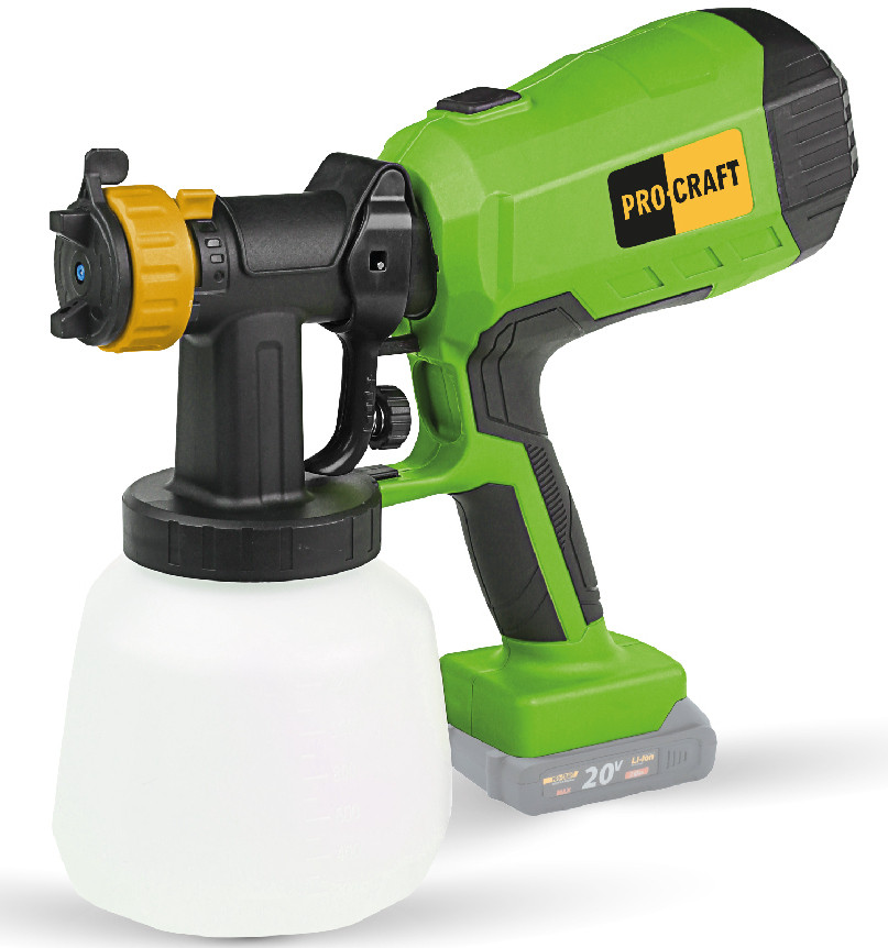 Аккумуляторный краскопульт Procraft PSE40 (без акб и зу) (ID#2514467386), цена: 2145 ₴, купить ...