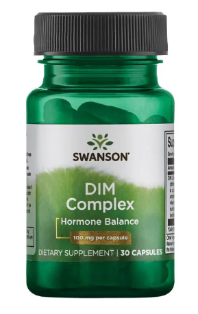 DIM (ДІМ) Complex Swanson 100 мг 30 капсул для гормонального балансу ...