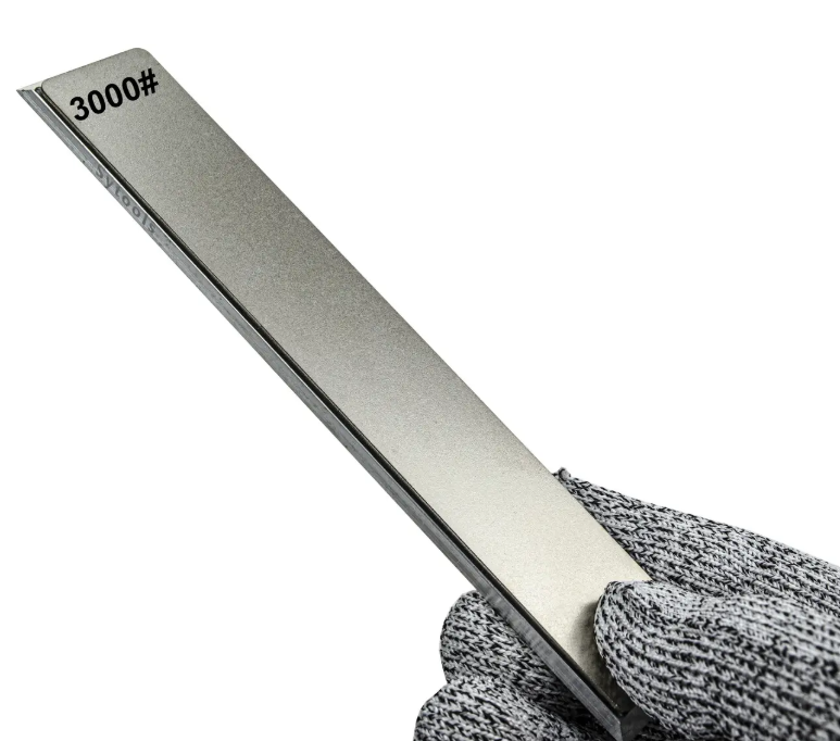 Брусок алмазний "Diamond Grindstone 3000 Грит" на алюмінієвому бланку ...