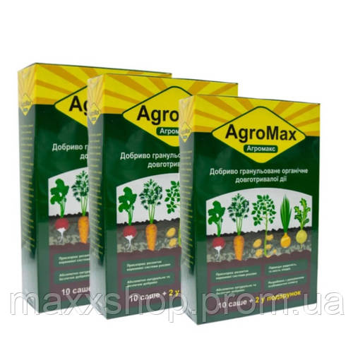 АгроМакс удобрение - 3 упаковки по 12 саше - AGROMAX Натуральное удобрение ОРИГИНАЛ ! (ID ...