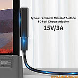 Перехідник Type-C на Surface швидка зарядка для Microsoft Surface Pro Book швидке заряджання ...