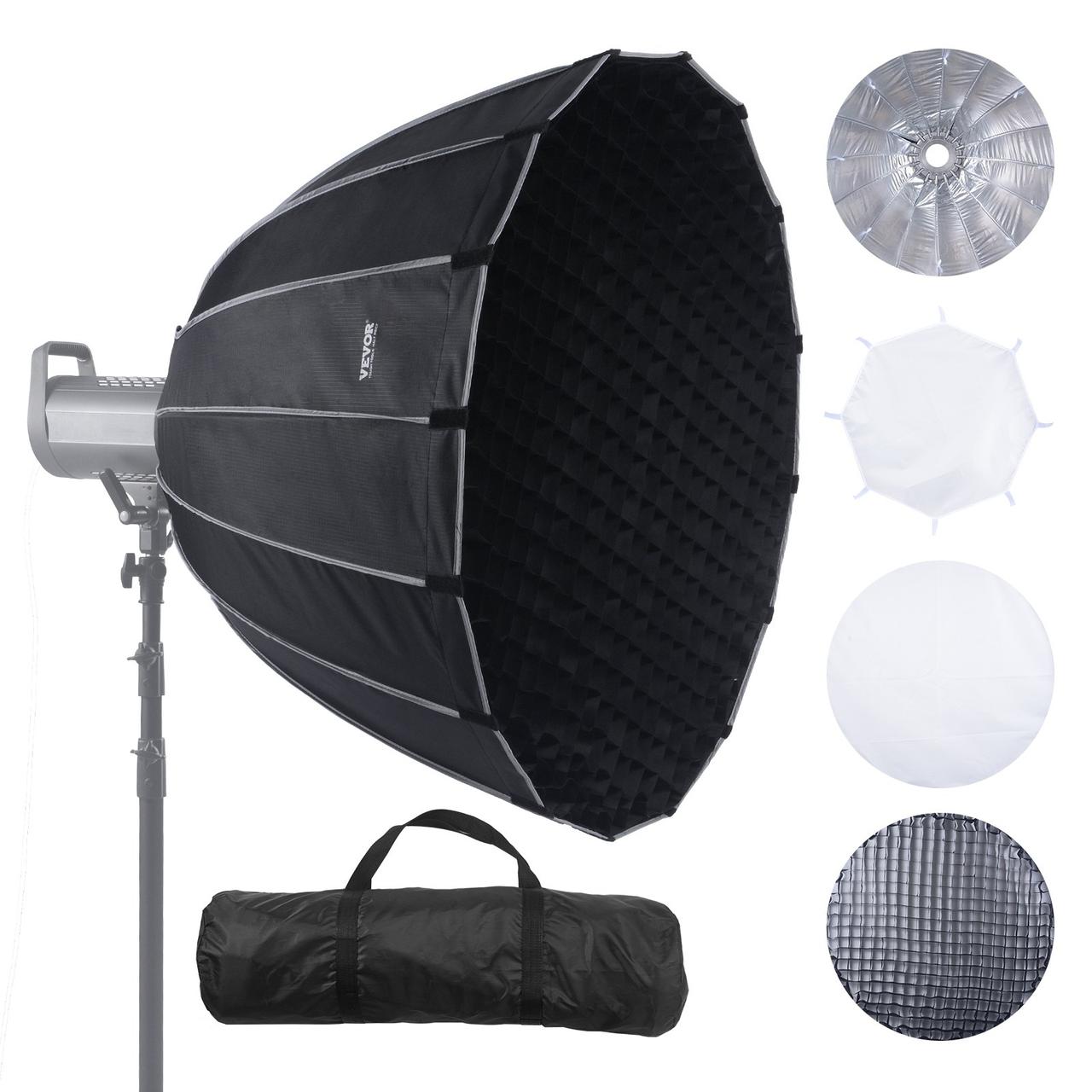 VEVOR Parabolic Softbox Octagon Softbox Photo Studio Set Bowens з ...
