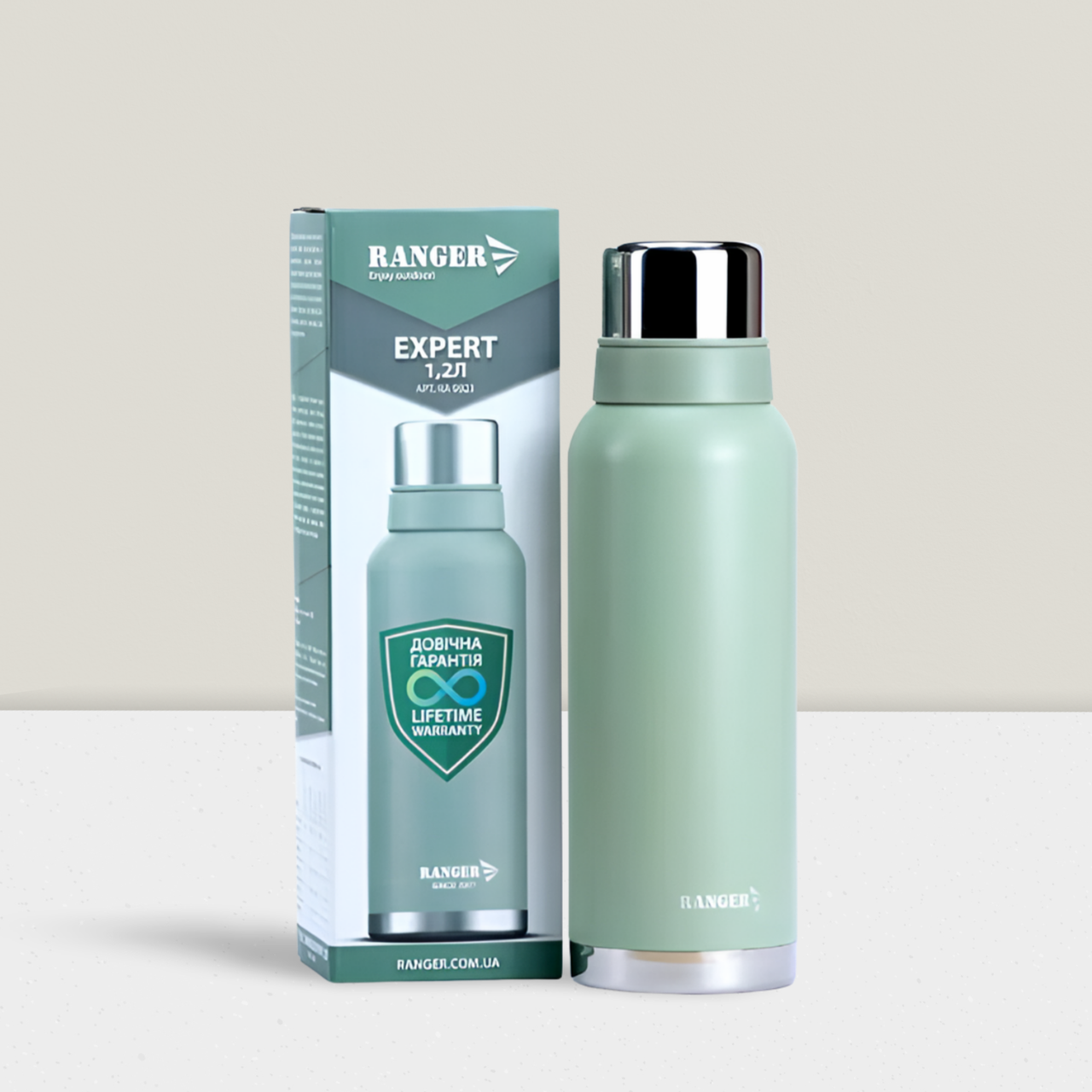 Термос Ranger Expert 1,2 L ваш надійний супутник для подорожей і ...
