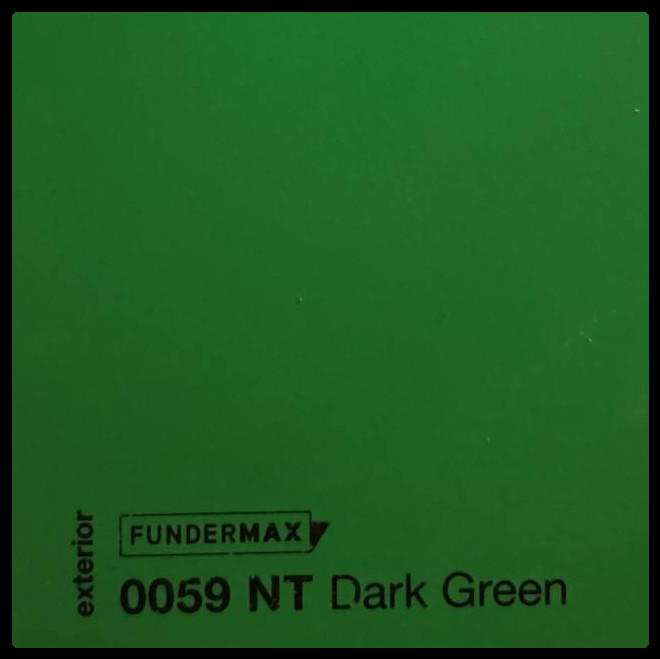 HPL панель 6 мм / ТМ - FUNDERMAX 0059 NT ( Dark Green ), цена: 4560 ...